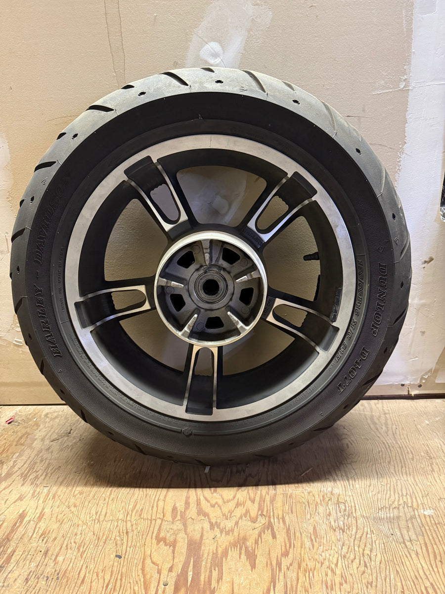 HARLEY DAVIDSON TOURING WHEELS - 2017 - 19" FRONT / 18" REAR WIITH ...