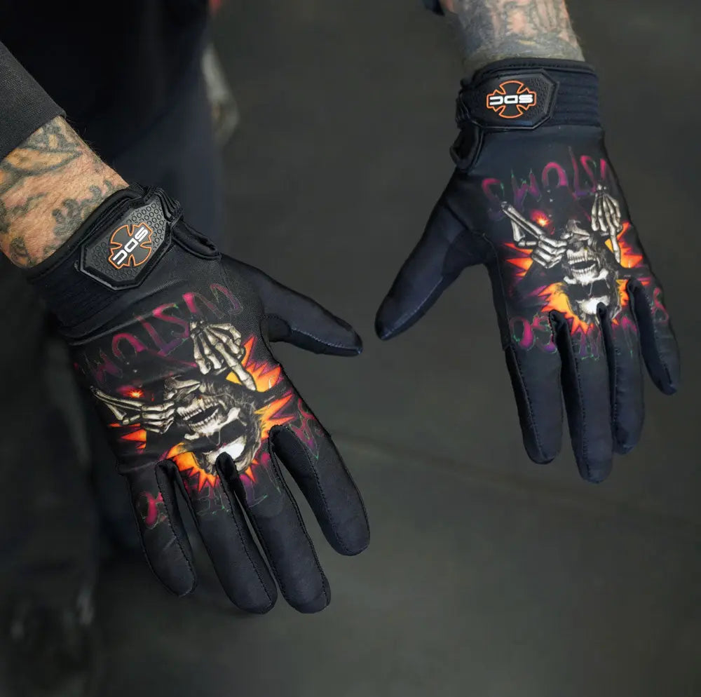 SDC MOTO GLOVES - THE DUDE - San Diego Customs