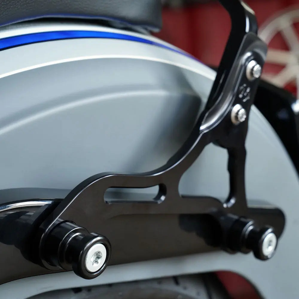 Softail Billet Sissy Bar Side Plates & Bag Mounts - Low Rider ST - San ...